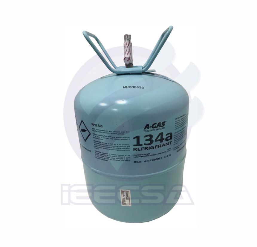 GAS REFRIGERANTE R134A 13.6 KG CILINDRO N.R. MCA REFRIGERANT – IEECSA