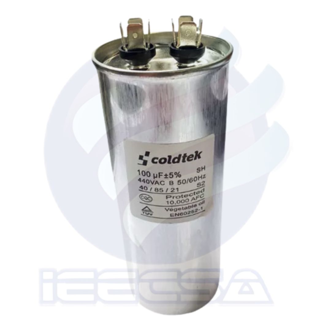 Capacitor, Trabajo, Aluminio, 440V; 100uF CÓDIGO ANTERIOR CTRALXZ10044 ...
