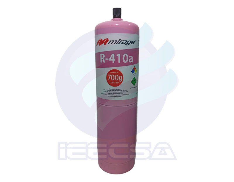 GAS REFRIGERANTE R410A 700 GR LATA MIRAGE – IEECSA