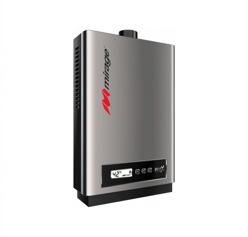 BOILER DE PASO TURBO FLUX INVERTER, 16 LTS GAS LP COLOR PLATA – IEECSA